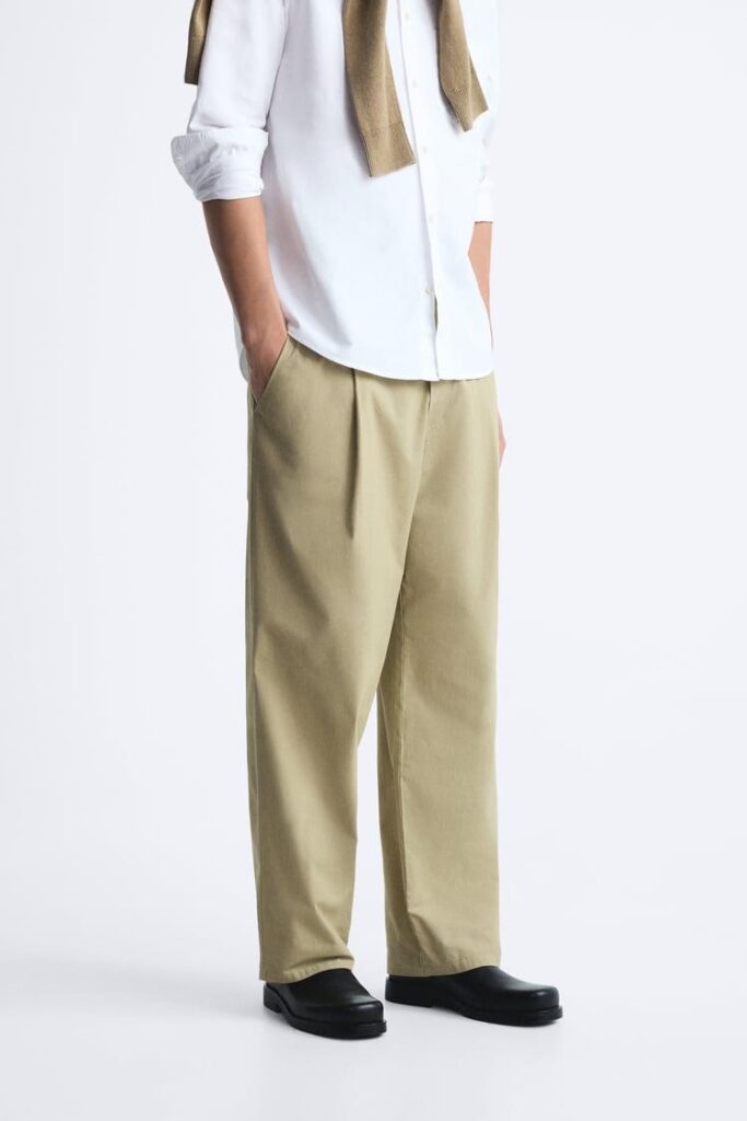 COTTON POPLIN TROUSER - off-lane
